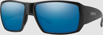 Smith Guide Choice S Matte Black Sonnenbrille cp glass pol blue mirror
