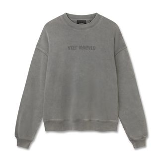 Axel Arigato Distort Washed Sweatshirt - - Sweatshirts & Hoodies - Herren - Grau - M