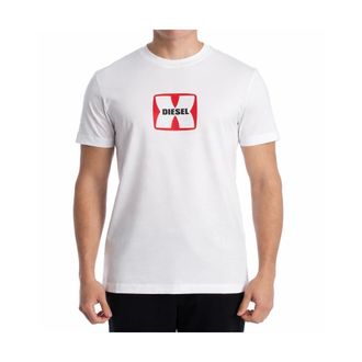 Diesel Homme, Tops, Blanc, Taille: M A03848-80Grai-Ai100