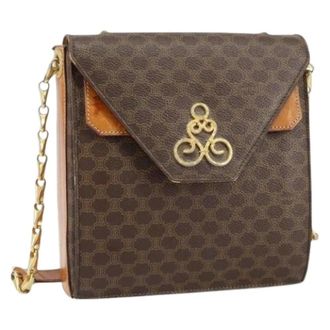Celine Sac bandouli&egrave;re vintage Pre-owned - Femme - Pre-owned - Brun - Taille: ONE Size