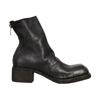 Guidi Lederstiefel mit Rei&szlig;verschluss - - Shoes - Damen - Schwarzk - 36 EU