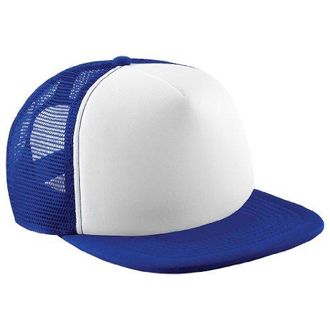Beechfield Casquette Vintage, - Bright RoyalWhite, Taille unique