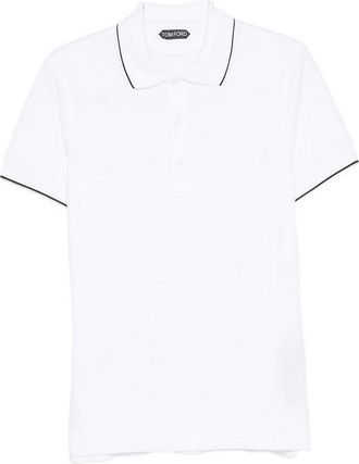 Tom Ford Poloshirt - Wei&szlig;
