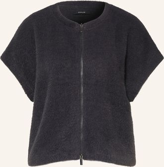 OPUS Strickweste Guti grau