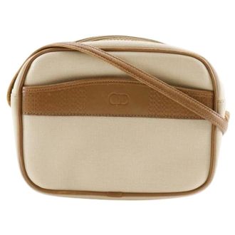 Dior Sac bandouli&egrave;re en plastique Pre-owned - Femme - Pre-owned - Beige - Taille: ONE Size
