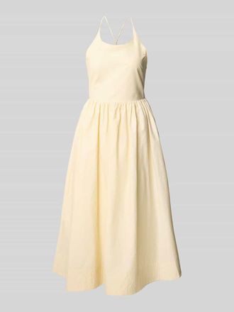 Suncoo Midikleid mit Eingrifftaschen Modell COVER
