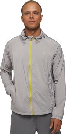 Danish Endurance Windbreaker-Jacke mit Kapuze & Zipper f&uuml;r Herren XXL Grau