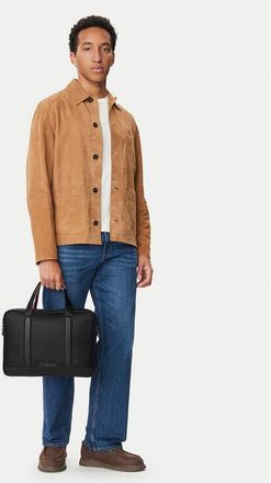 Tommy Hilfiger Laptoptasche Th Textured Computer Bag AM0AM14726 Schwarz