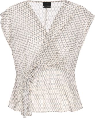 Dreimaster Dreimaster Bluse Frauen Wei&szlig;