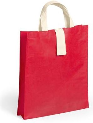 Generico Sac shopper TNT Court Poign&eacute;e Pliable Shopping Chariot, rouge