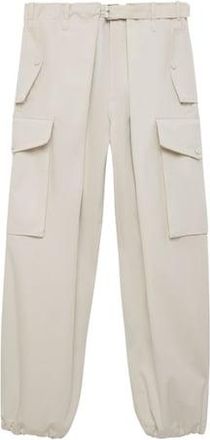 Loewe Pantalon cargo en coton et soie