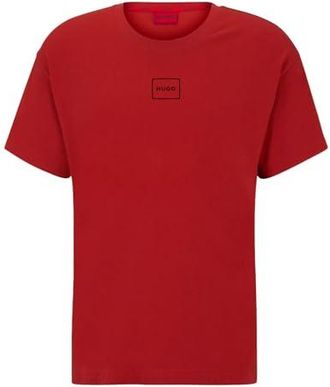 HUGO BOSS Laze Loungewear_T_Shirt, Open Pink, M Men
