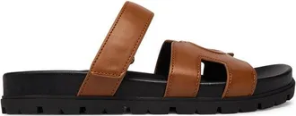 Guess Pantoletten FLJFAS ELE03 Hellbraun