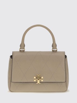 Tory Burch Mini sac Charlie en cuir matelass&eacute; avec bandouli&egrave;re cha&icirc;ne