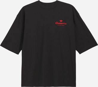 adidas Men s Willy Chavarria Dark Rose T-Shirt Black