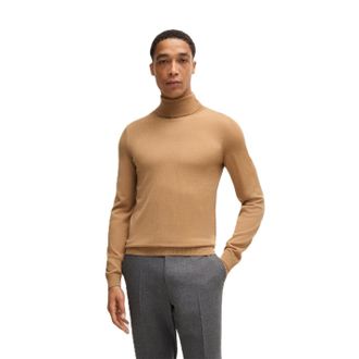 HUGO BOSS Musso-P Pullover f&uuml;r Herren (Mittelbeige)