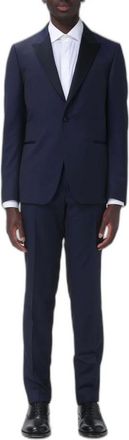 Ermenegildo Zegna Smoking en Laine et Mohair - Homme - Costumes - Bleu - Taille: 2XL