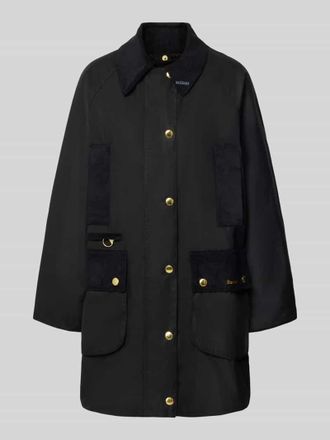Barbour Regular Fit Funktionsjacke aus reiner gewachster Baumwolle
