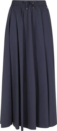 Herno Femme, Jupes, Bleu, Taille: 40 FR Light Nylon Stretch Skirt