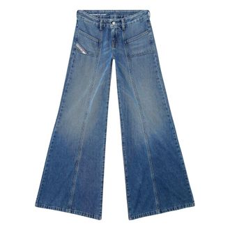 Diesel D-Akii Flare Jeans - Femme - Jeans - Bleu - Taille: W27