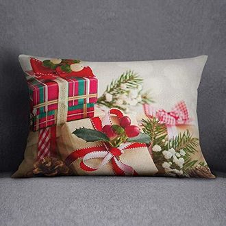 Bonamaison Le Jardin du Lin Kissenhüllen, Cotton, Mehrfarbig, 45x45