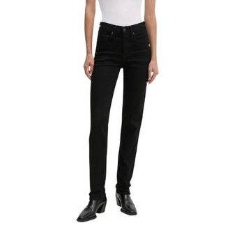 Levi's 724 High Rise Straight - Femme - Jeans - Noir - Taille: W26 L30