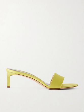 Tom Ford Mules En Satin - Jaune