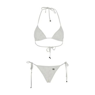 Dolce & Gabbana Damen, Bademode, Wei&szlig;, XLGr&ouml;&szlig;e