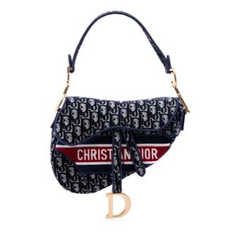 Dior Pre-owned The Saddle - Femme - Pre-owned - Bleu - Taille: ONE Size