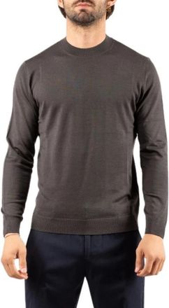 Emporio Armani Rundhals-Strickware - - Knitwear - Herren - Schwarzk - XL