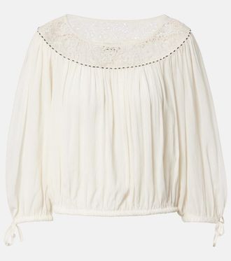 Isabel Marant Blouse Nelida en soie
