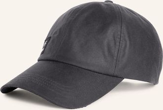 Barbour Cap blau