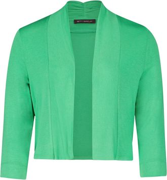 Betty Barclay Damen Shirtjacke mit 3/4 Arm 48, Island Green
