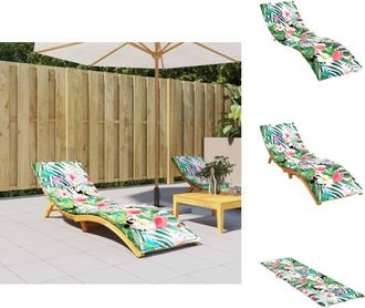 vidaXL Vidaxl - Sitzpolster - Living Sonnenliegen-Auflage Mehrfarbig Oxford-Gewebe - Mehrfarbig