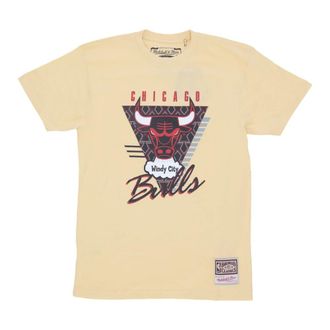 Mitchell & Ness Chicago Bulls NBA Tee Final Seconds - - Tops - Herren - Beige - L