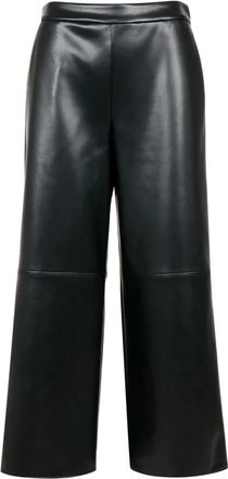 Max Mara Femme, Pantalons, Noir, Taille: 44 FR Pantalons