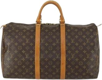 Louis Vuitton unisex, Pre-owned, Brun, Taille: ONE Size Sac Keepall Pre-owned