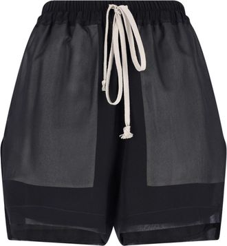 Rick Owens Shorts Aus Seide