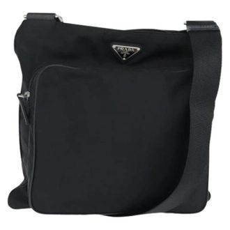 Prada Pre-owned Vintage Crossbody-Tasche aus Nylon - - Pre-owned - Damen - Schwarzk - ONE SIZE