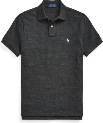 Ralph Lauren Piqu&eacute;-Poloshirt mit Logo-Stickerei, Custom Slim Fit in