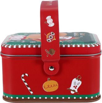 Cabilock Kasten Weihnachtsgeschenkbox weihnachtliche Keksdosen Weihnachtsboxen Weihnachtsgläser storage boxes aufbwahrungs-box süßer Behälter Aufbewahrungsbehä
