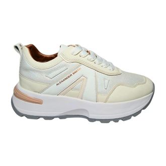 Alexander Smith Femme, Chaussures, Blanc, Taille: 40 EU sneaker Pelle