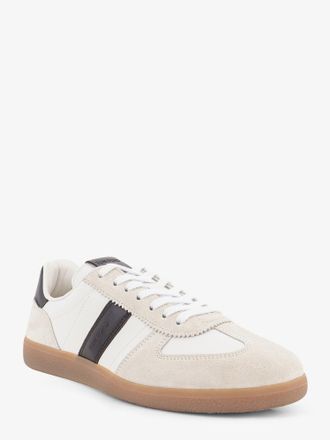 Tom Ford Mens Sneakers Archer White Leather-Suede Trainers