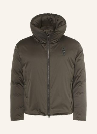 Blauer Daunenjacke Mellen gruen