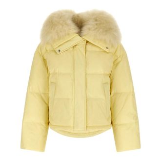 Yves Salomon Army Daunenjacke - - Jackets - Damen - Gelb - XS