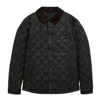 Barbour Tartan Quilt - - Jackets - Herren - Gr&uuml;n - L