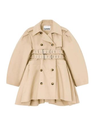 Ganni Trenchcoat - Beige