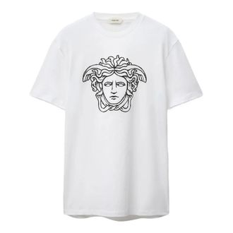 Versace Herren, Oberteile, Wei&szlig;, LGr&ouml;&szlig;e