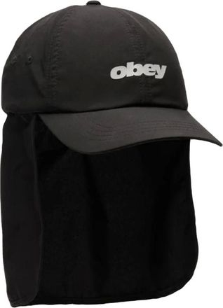 Obey unisex, Accessoires, Noir, Taille: ONE Size Sahara 6 Panel Trail Cap