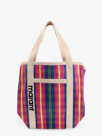 Isabel Marant Darwen nylon shoulder bag with striped pattern - ISABEL MARANT - gender_Woman